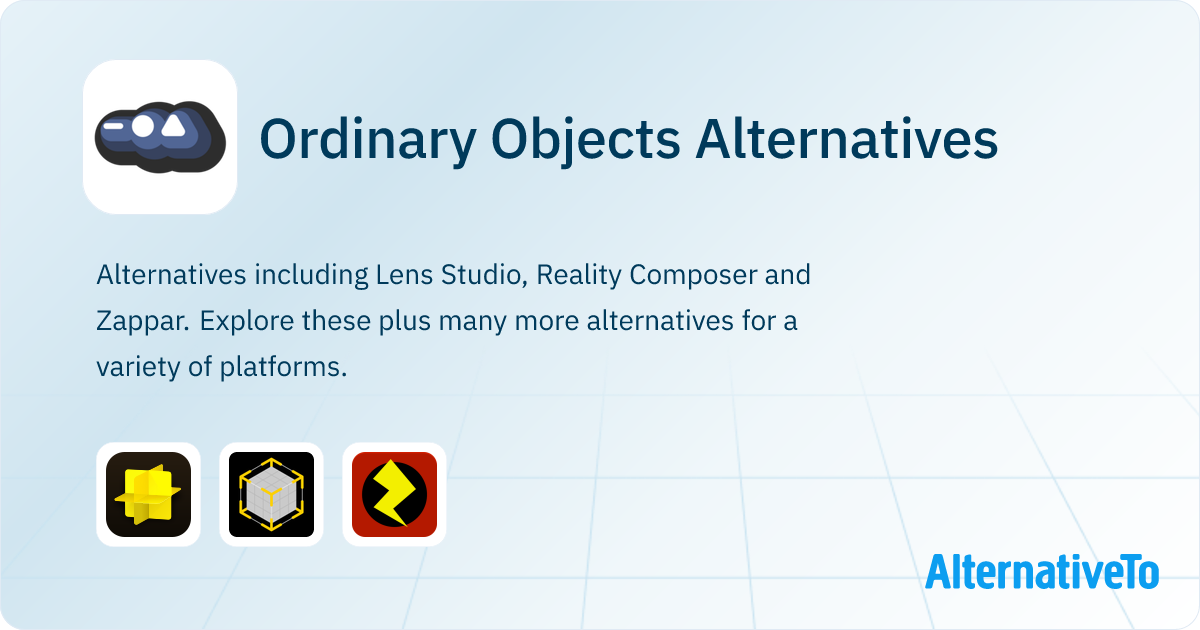 Ordinary Objects Alternatives - Explore Similar Apps | AlternativeTo