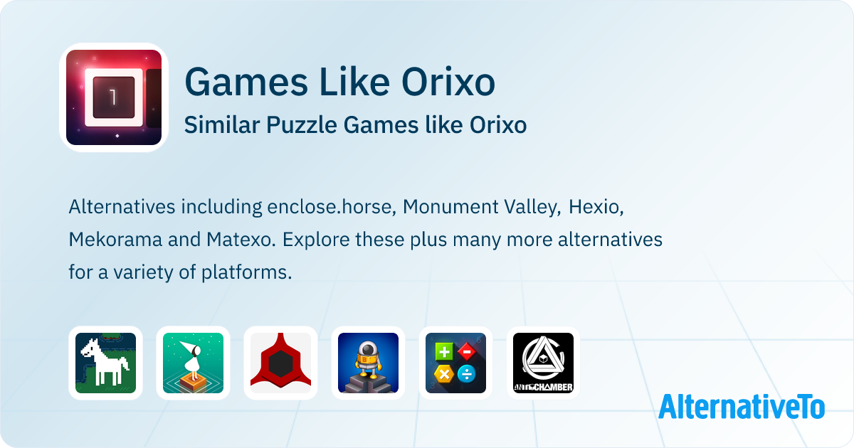 Games Like Orixo: Similar Puzzle Games 2026 | AlternativeTo