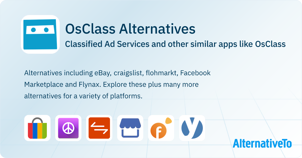 OsClass Alternatives: Top 10 Classified Ad Services & Similar Apps ...