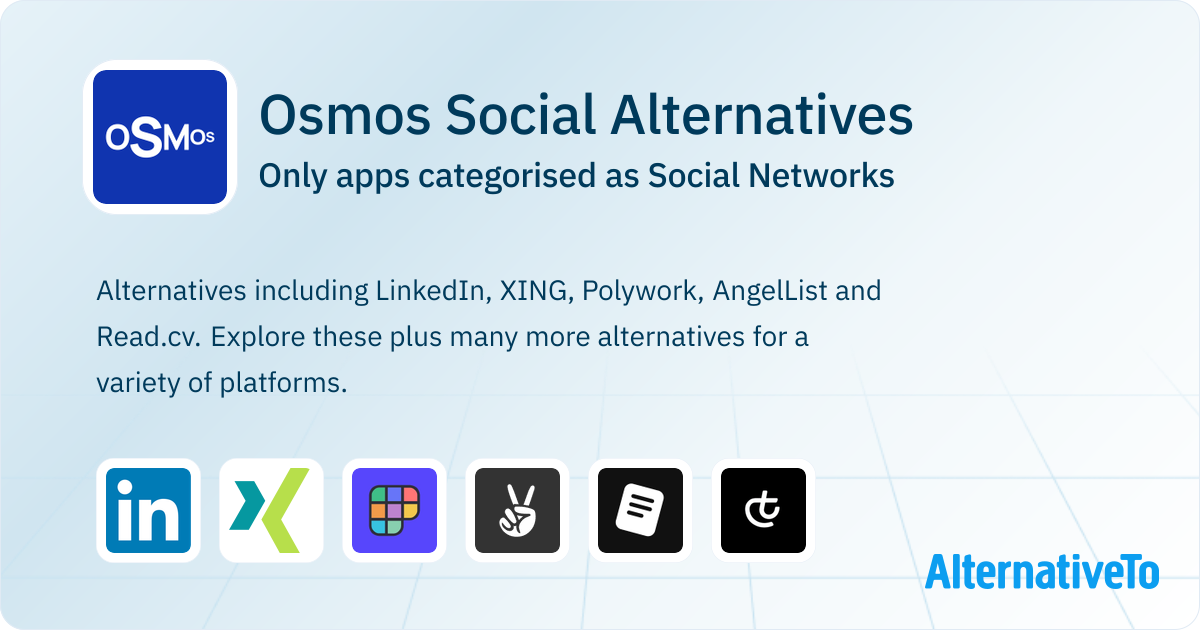 Osmos Social Alternatives: Top 6 Social Networks | AlternativeTo
