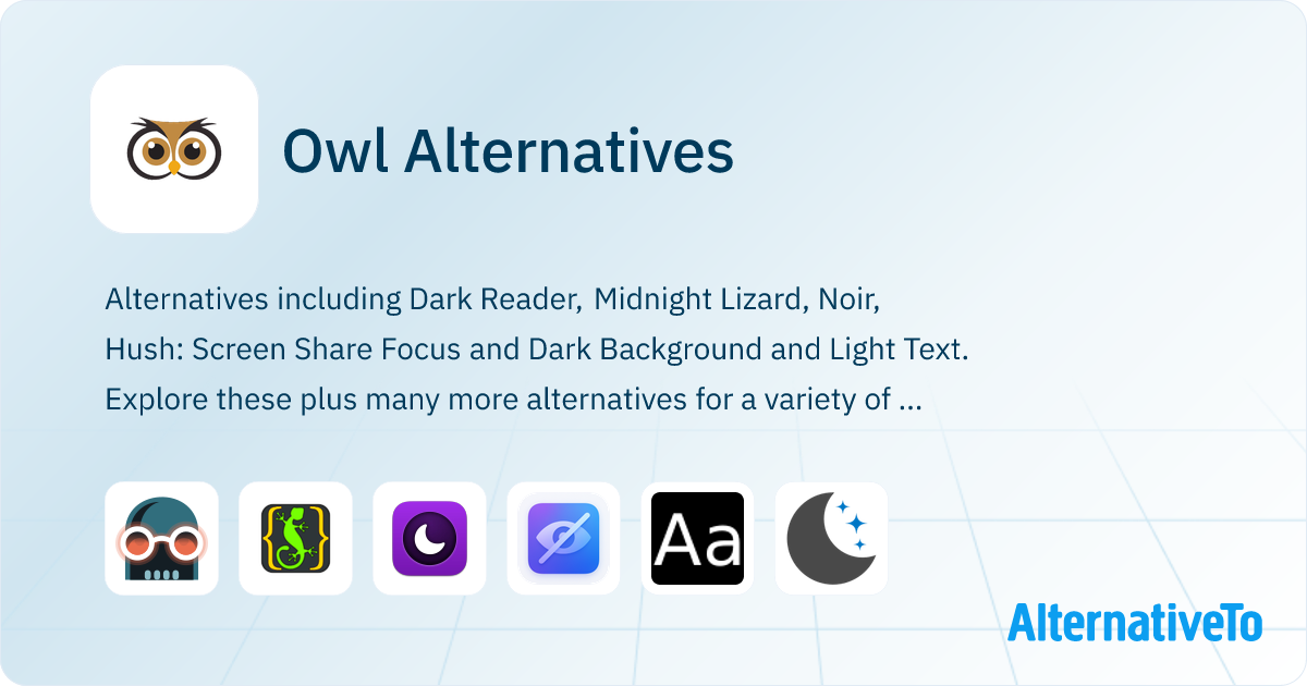 Owl Alternatives - Explore Similar Apps | AlternativeTo