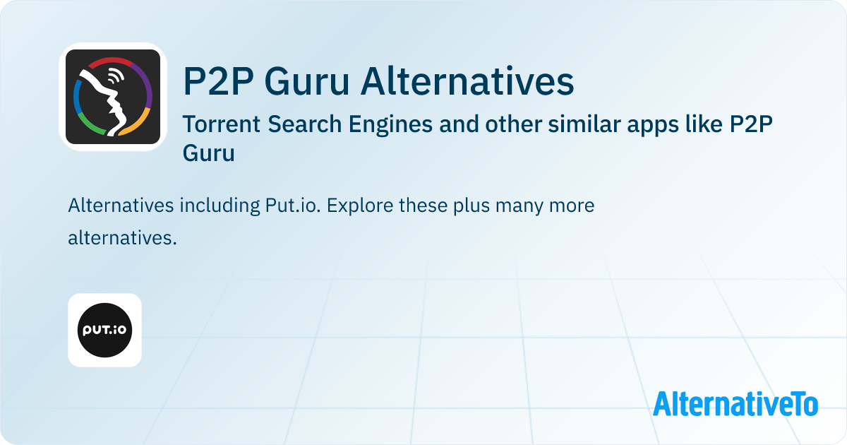 P2P Guru Alternatives: Top 10 Torrent Search Engines & Similar Websites ...