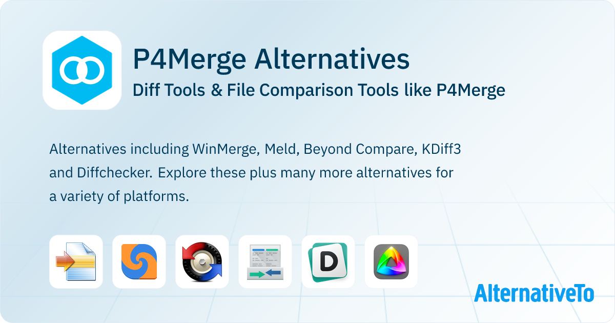 P4Merge Alternatives: Top 12 Diff Tools | AlternativeTo