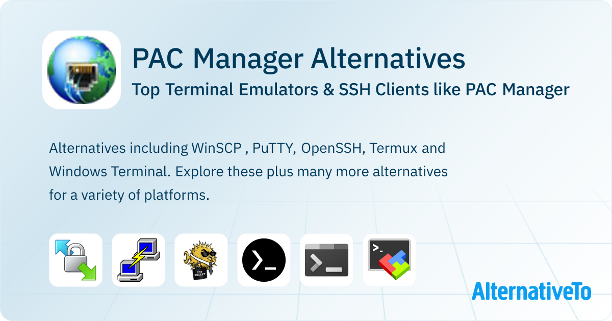 Great PAC Manager Alternatives: Top Terminal Emulators | AlternativeTo