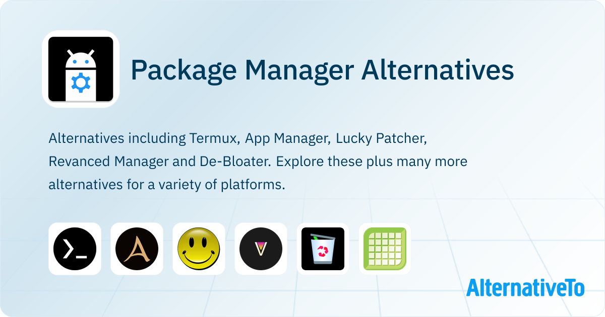Package Manager Alternatives - Explore Similar Apps | AlternativeTo