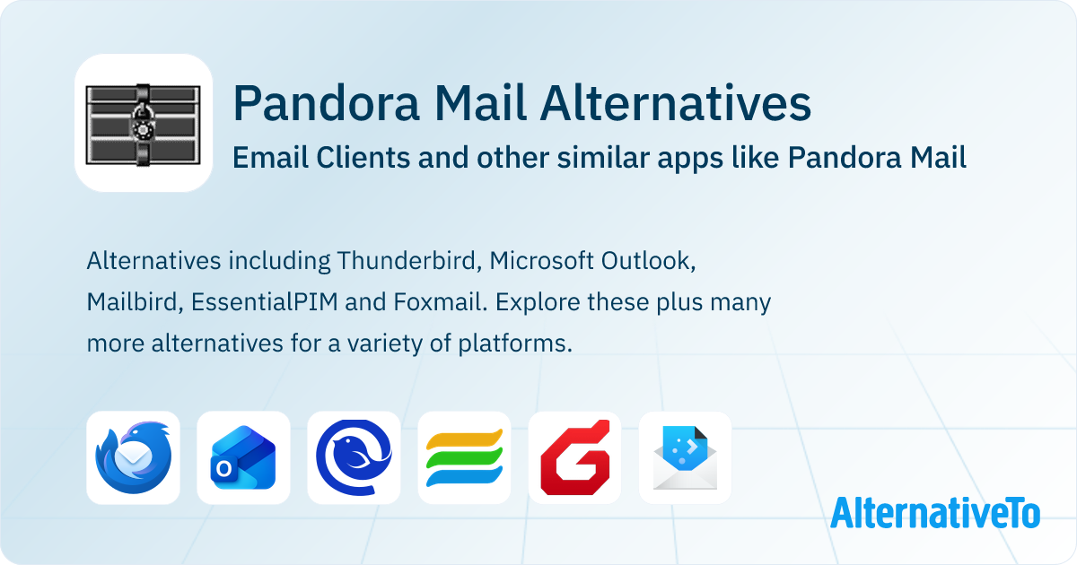 Pandora Mail Alternatives: Top 16 Email Clients & Similar Apps ...