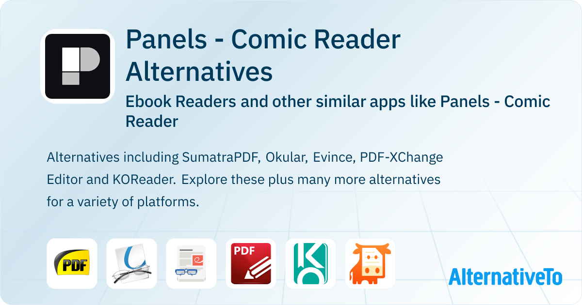 Panels - Comic Reader Alternatives: Top 12 Ebook Readers & Similar Apps ...