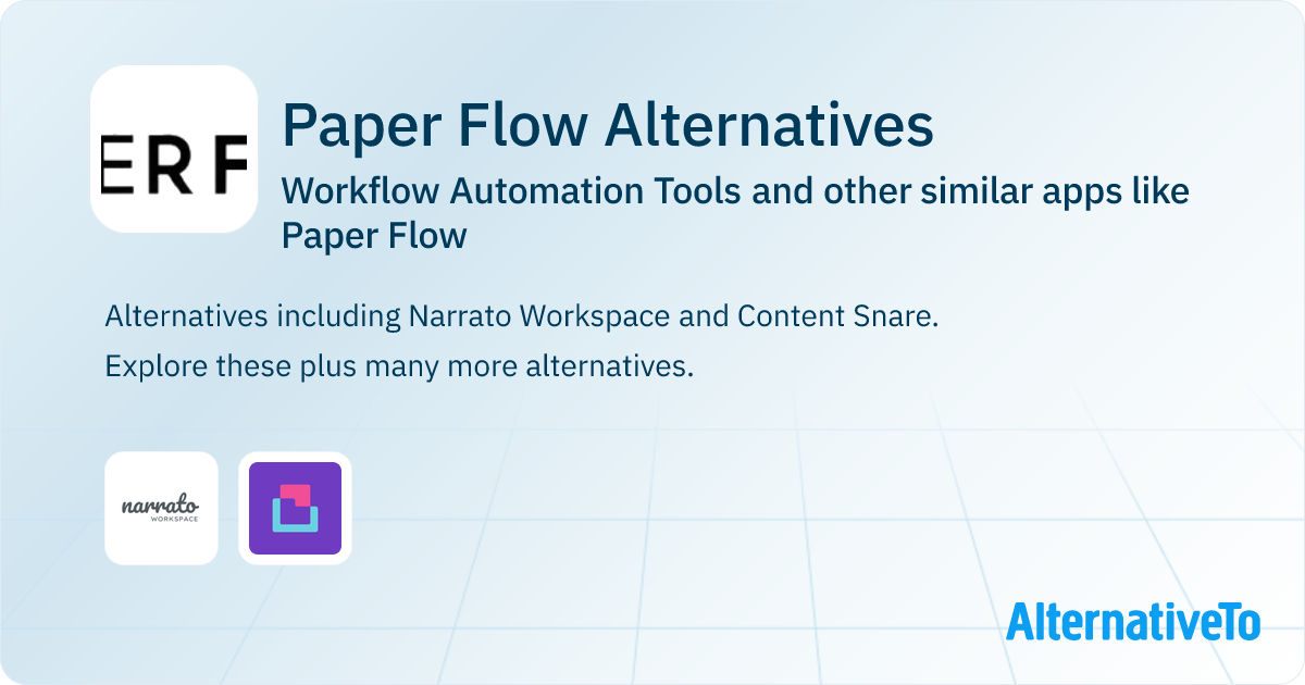 Paper Flow Alternatives: Top 2 Workflow Automation Tools & Similar ...