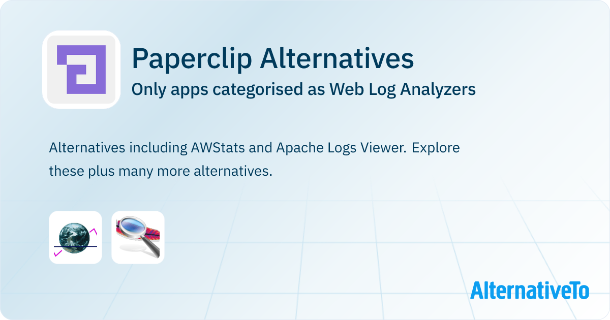 Paperclip Alternatives: Top 2 Web Log Analyzers | AlternativeTo