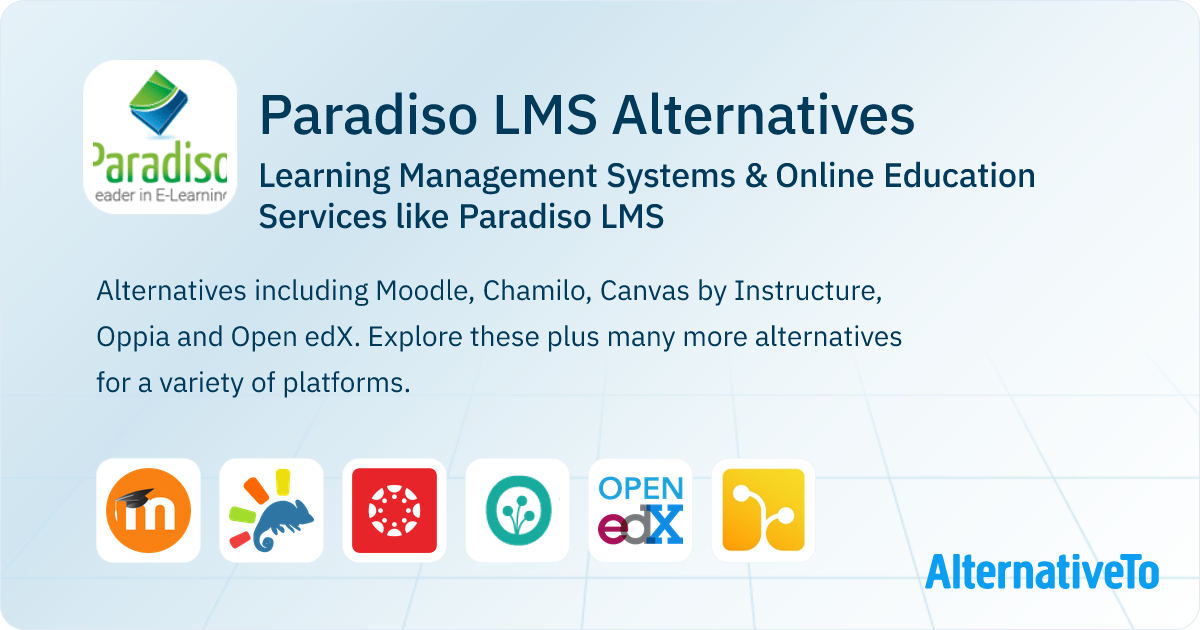 Paradiso LMS Alternatives: Top 12 Learning Management Systems ...