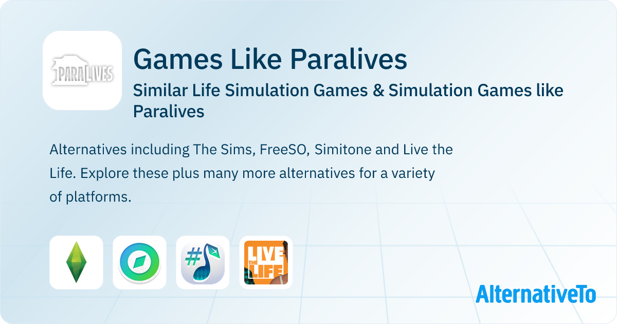 Games Like Paralives: Similar Life Simulation Games | AlternativeTo