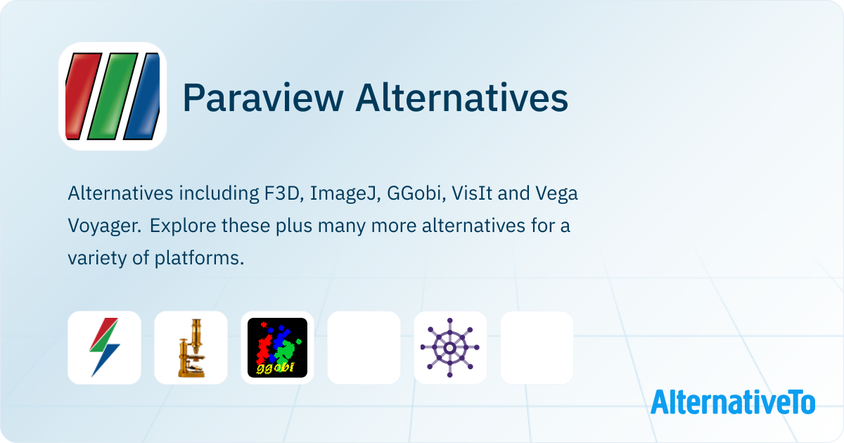 Paraview Alternatives - Explore Similar Software | AlternativeTo