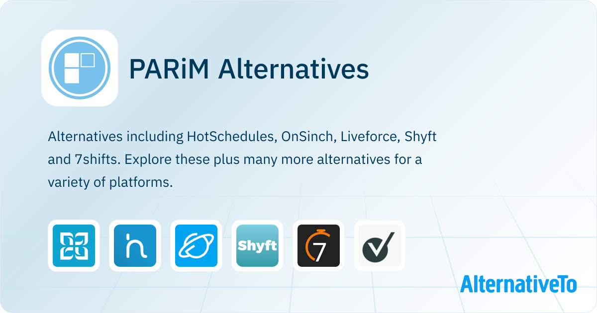 PARiM Alternatives - Explore Similar Apps | AlternativeTo