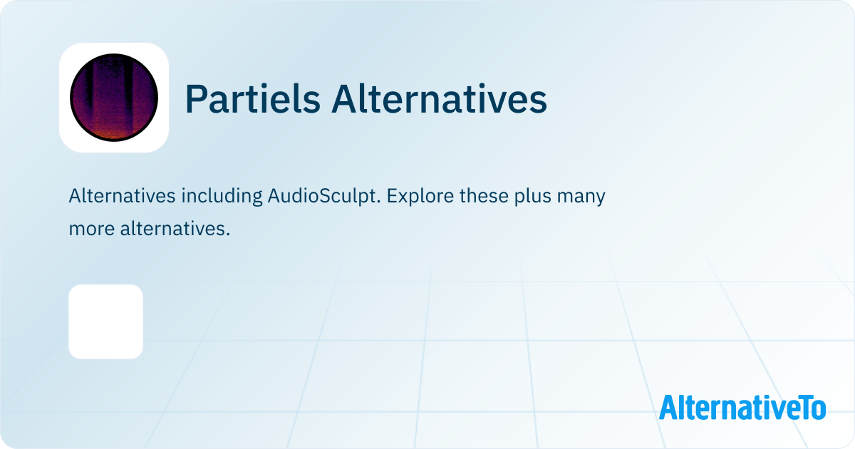 Partiels Alternatives - Explore Similar Software | AlternativeTo