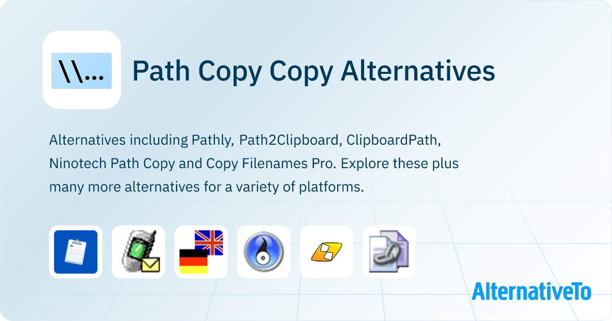 Path Copy Copy Alternatives - Explore Similar Software | AlternativeTo