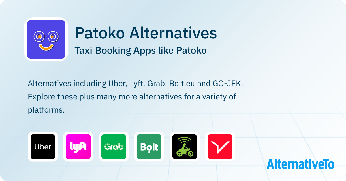 Patoko Alternatives: Top 9 Taxi Booking & Similar Apps | AlternativeTo