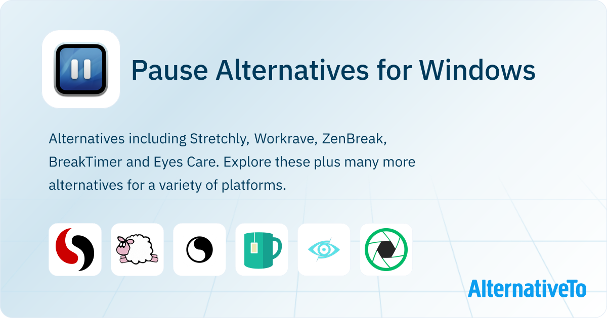 Pause Alternatives for Windows | AlternativeTo