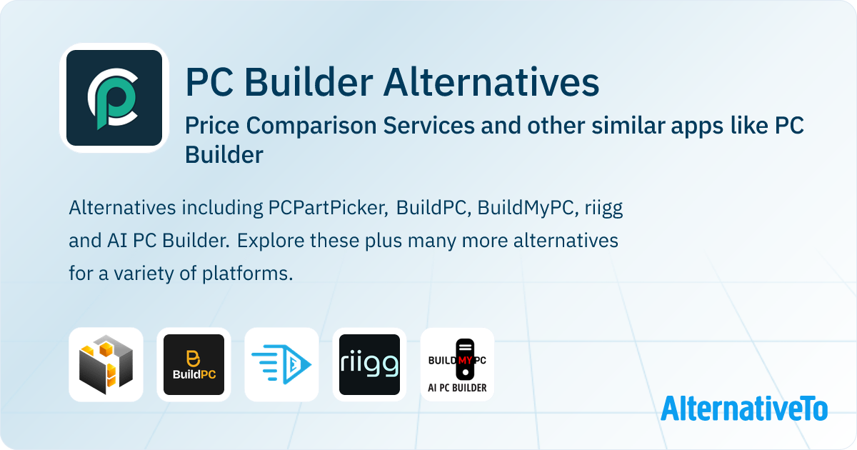 PC Builder Alternatives: Top 5 Price Comparison Services & Similar Apps ...