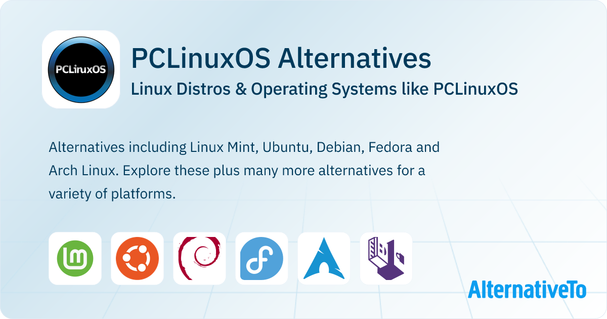 PCLinuxOS Alternatives: Top 12 Linux Distros | AlternativeTo