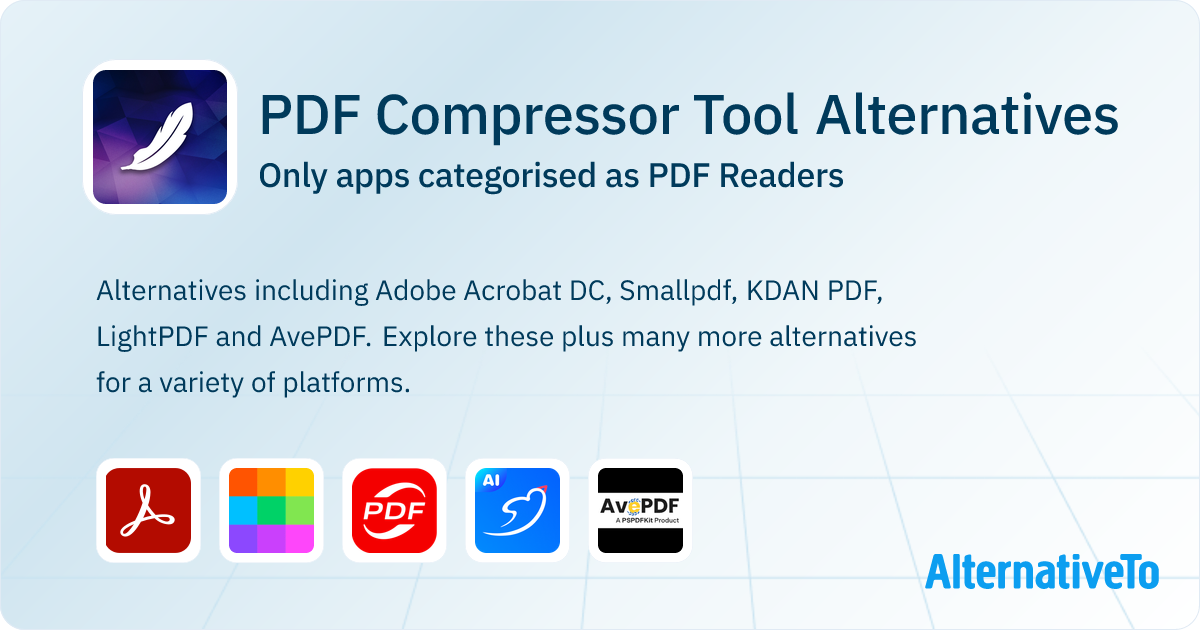PDF Compressor Tool Alternatives: Top 5 PDF Readers | AlternativeTo