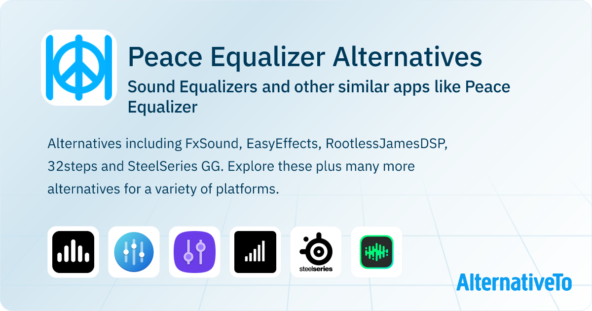 Peace Equalizer Alternatives: Top 18 Sound Equalizers & Similar Apps ...