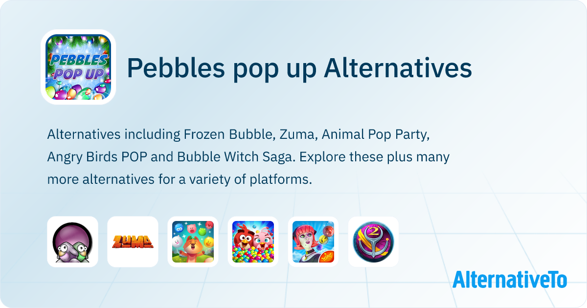 Pebbles pop up Alternatives - Explore Similar Games | AlternativeTo