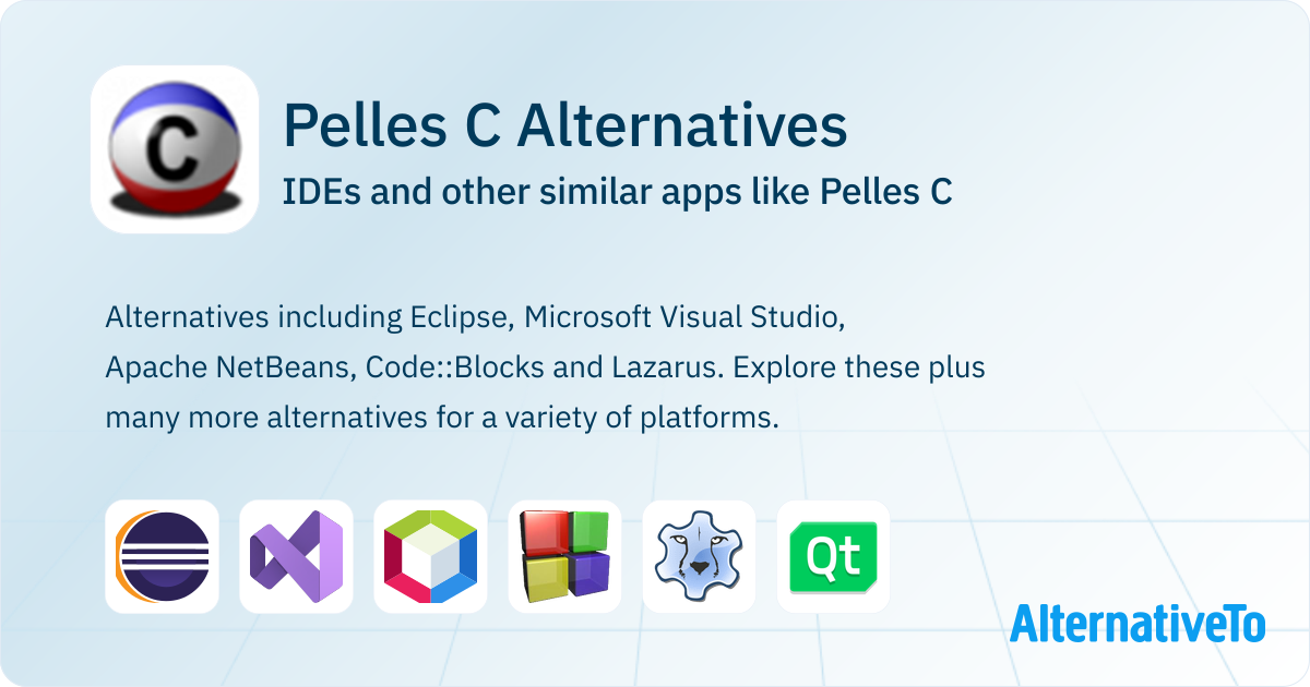 Pelles C Alternatives: Top 12 IDEs & Similar Apps | AlternativeTo