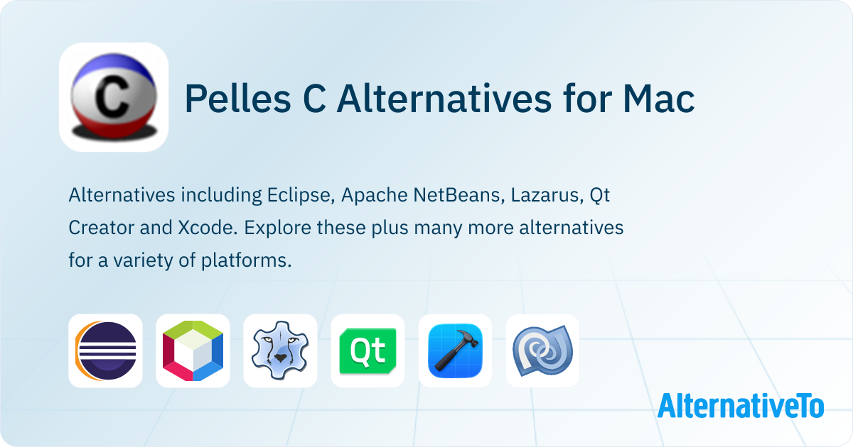 Pelles C Alternatives for Mac: Top 12 IDEs & Similar Apps | AlternativeTo