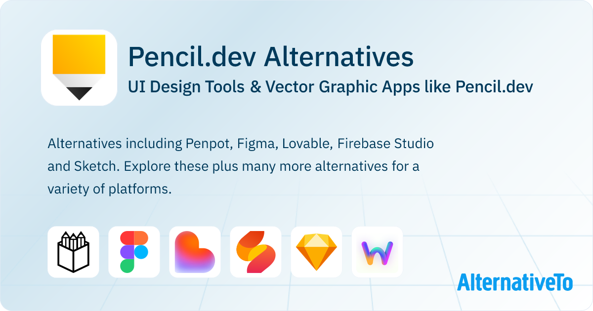 Pencil.dev Alternatives: UI Design Tools - Page 3 | AlternativeTo