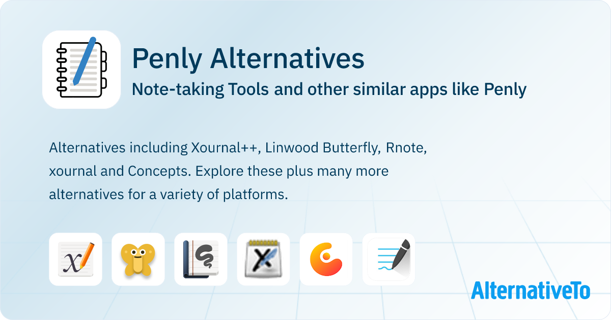 Penly Alternatives: Top 15 Note-taking Tools & Similar Apps | AlternativeTo