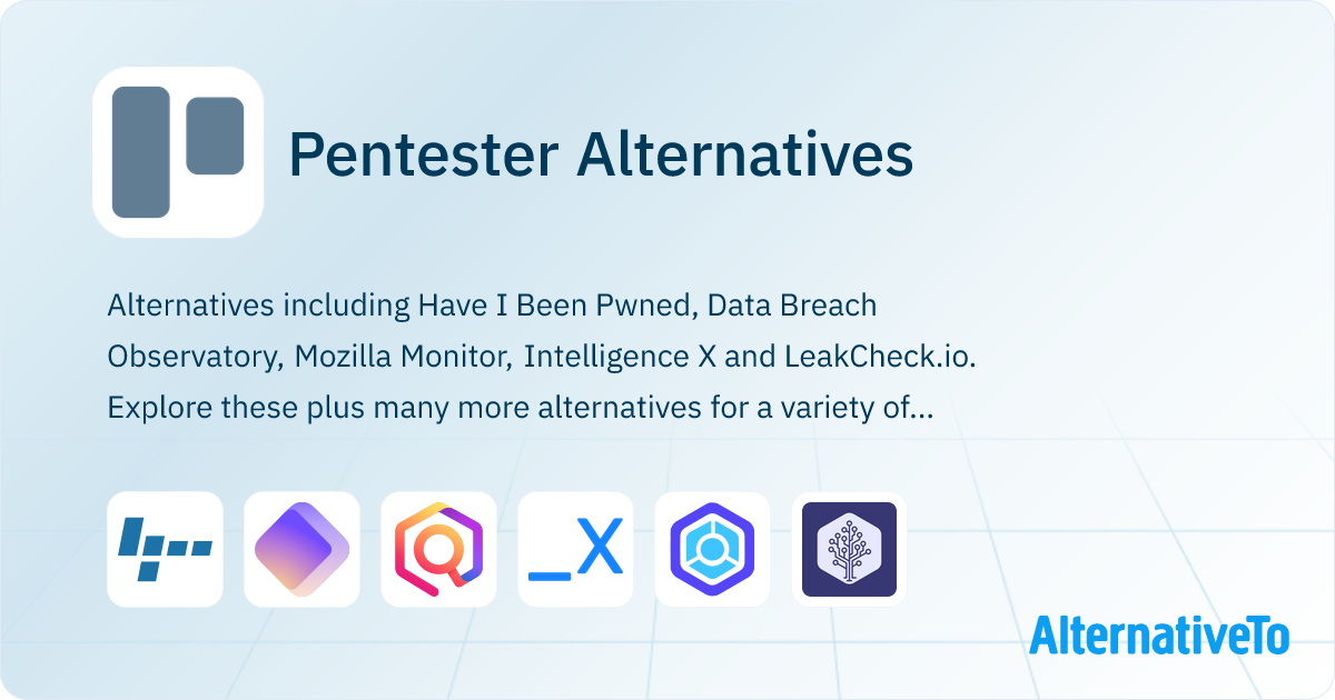 Pentester Alternatives - Explore Similar Sites & Apps | AlternativeTo