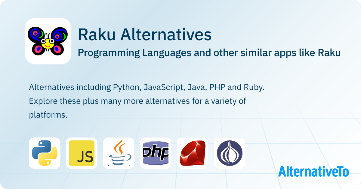 Raku Alternatives: Top 21 Programming Languages & Similar Apps ...