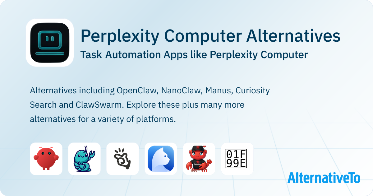 Perplexity Computer Alternatives: Top 20 Task Automation & Similar Apps ...