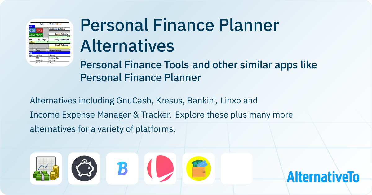 Personal Finance Planner Alternatives: Top 16 Personal Finance Tools ...