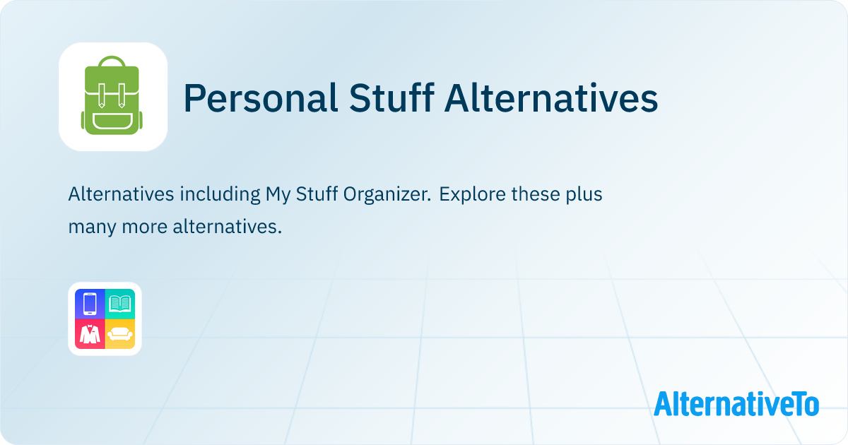 Personal Stuff Alternatives - Explore Similar Apps | AlternativeTo