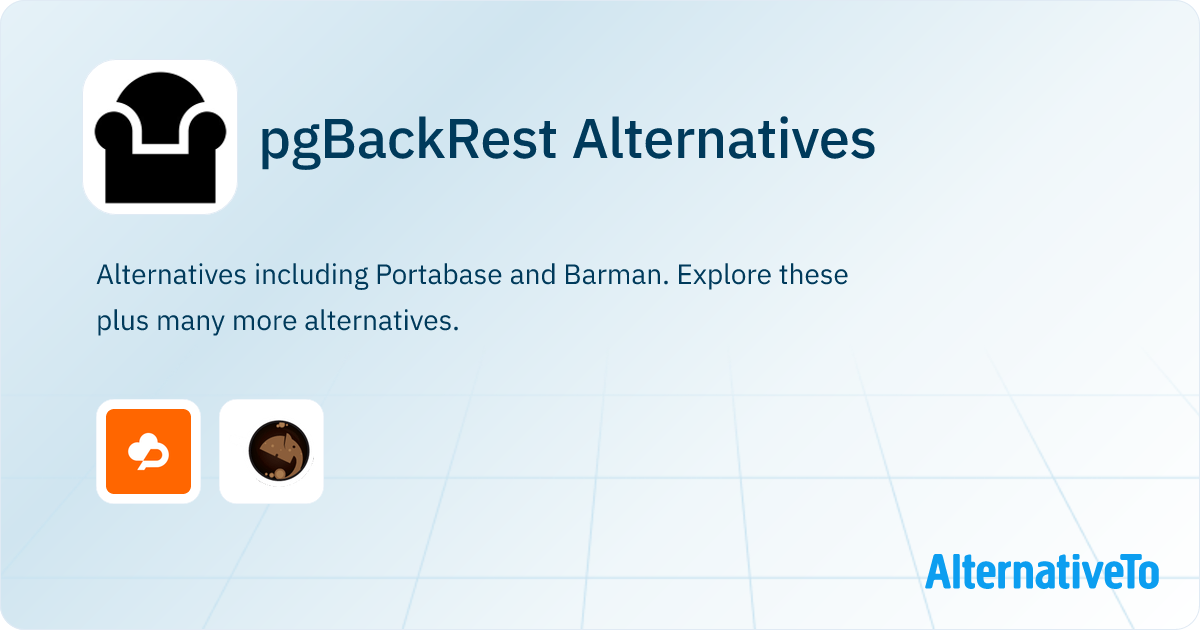 pgBackRest Alternatives - Explore Similar Software | AlternativeTo