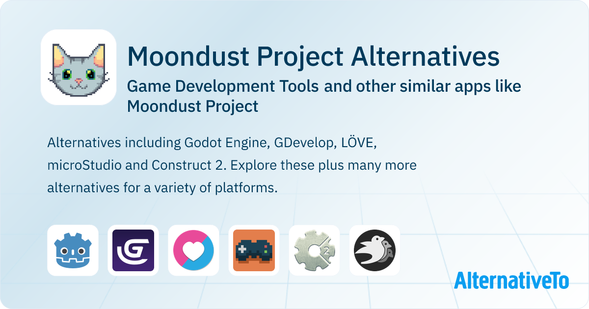 Moondust Project Alternatives: Top 12 Game Development Tools & Similar ...