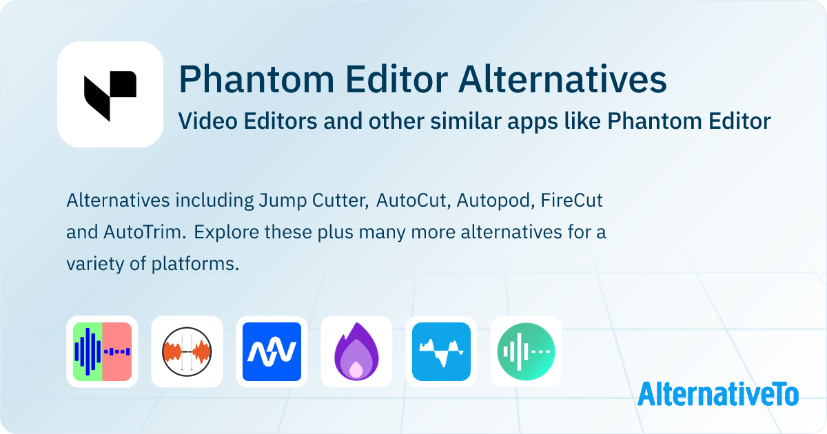 Phantom Editor Alternatives: Top 9 Video Editors & Similar Apps ...