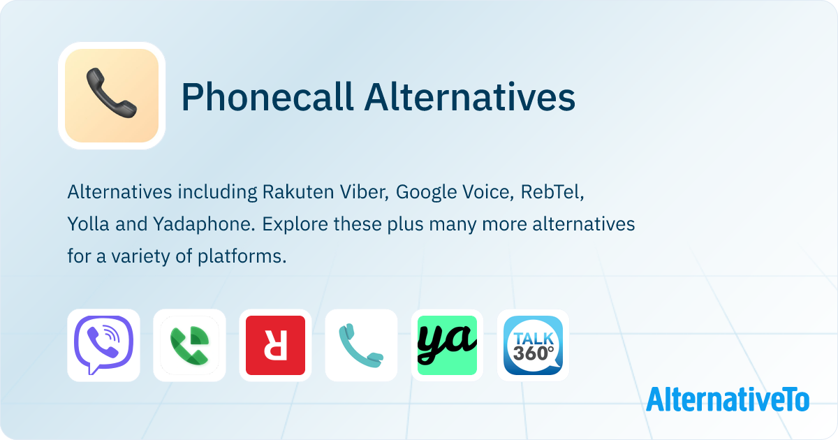 Phonecall Alternatives - Explore Similar Sites & Apps | AlternativeTo