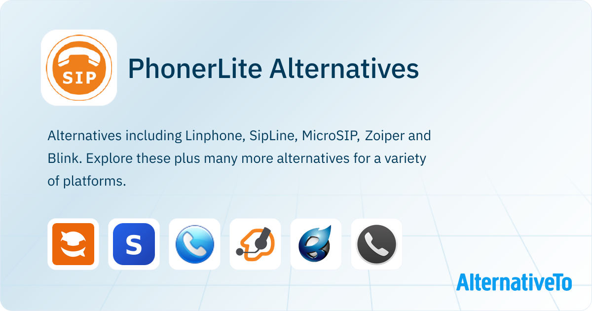 PhonerLite Alternatives - Explore Similar Software | AlternativeTo