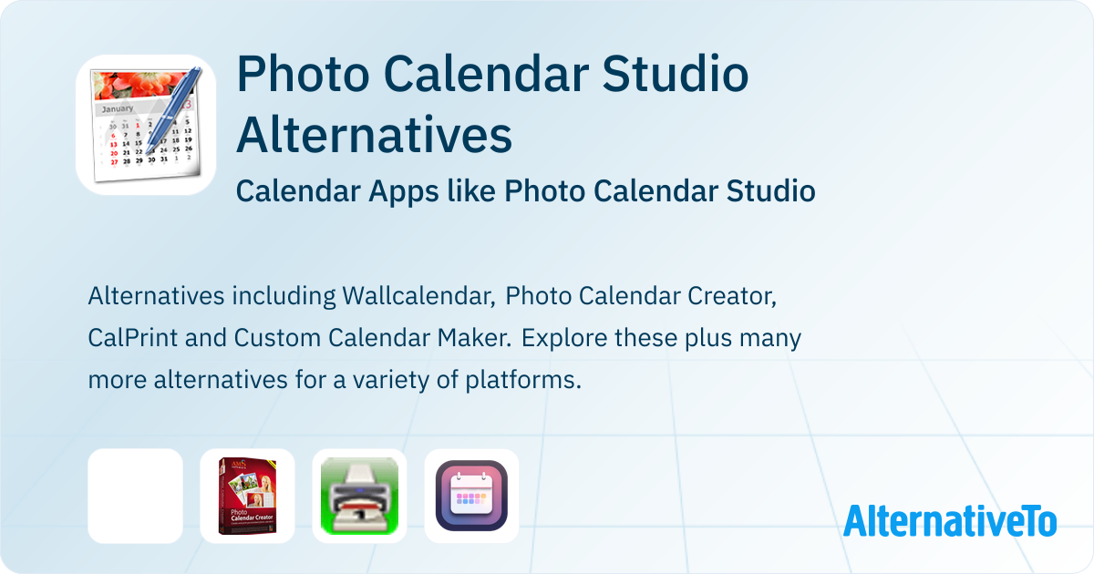 Photo Calendar Studio Alternatives: Top 4 Calendar & Similar Apps ...