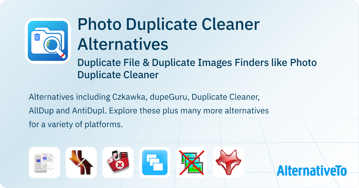 Photo Duplicate Cleaner Alternatives: Top 12 Duplicate File Finders ...