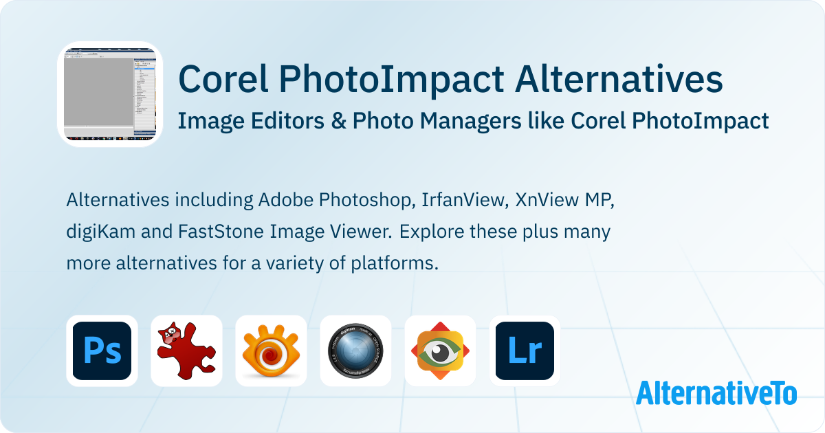 Corel PhotoImpact Alternatives: Top 12 Image Editors | AlternativeTo