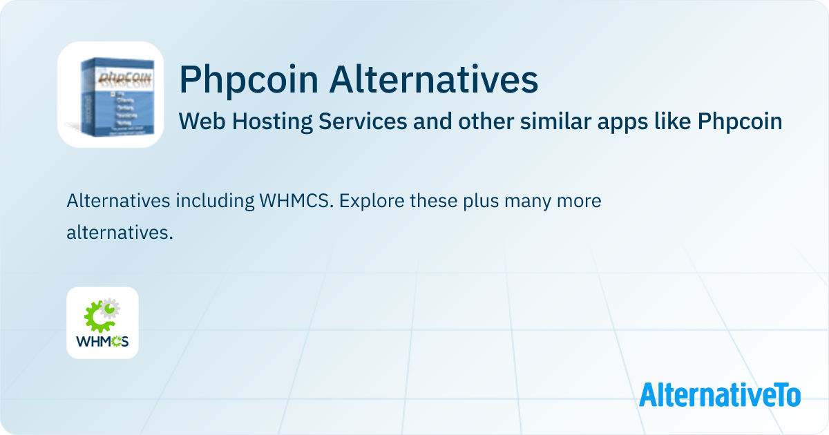 Phpcoin Alternatives: Top 1 Web Hosting Services & Similar Websites ...
