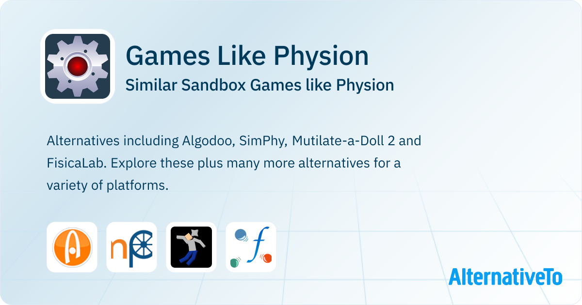 Games Like Physion: Similar Sandbox Games | AlternativeTo