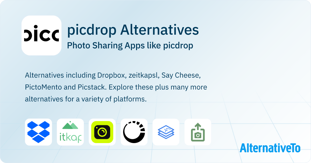picdrop Alternatives: Top 6 Photo Sharing Apps & Similar Websites ...
