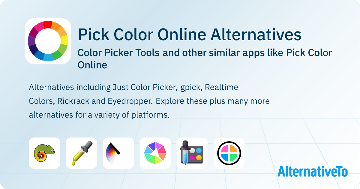 Pick Color Online Alternatives: Top 24 Color Picker Tools & Similar ...