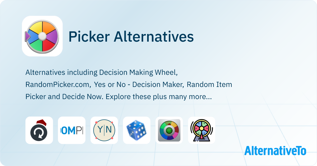 Picker Alternatives - Explore Similar Software | AlternativeTo