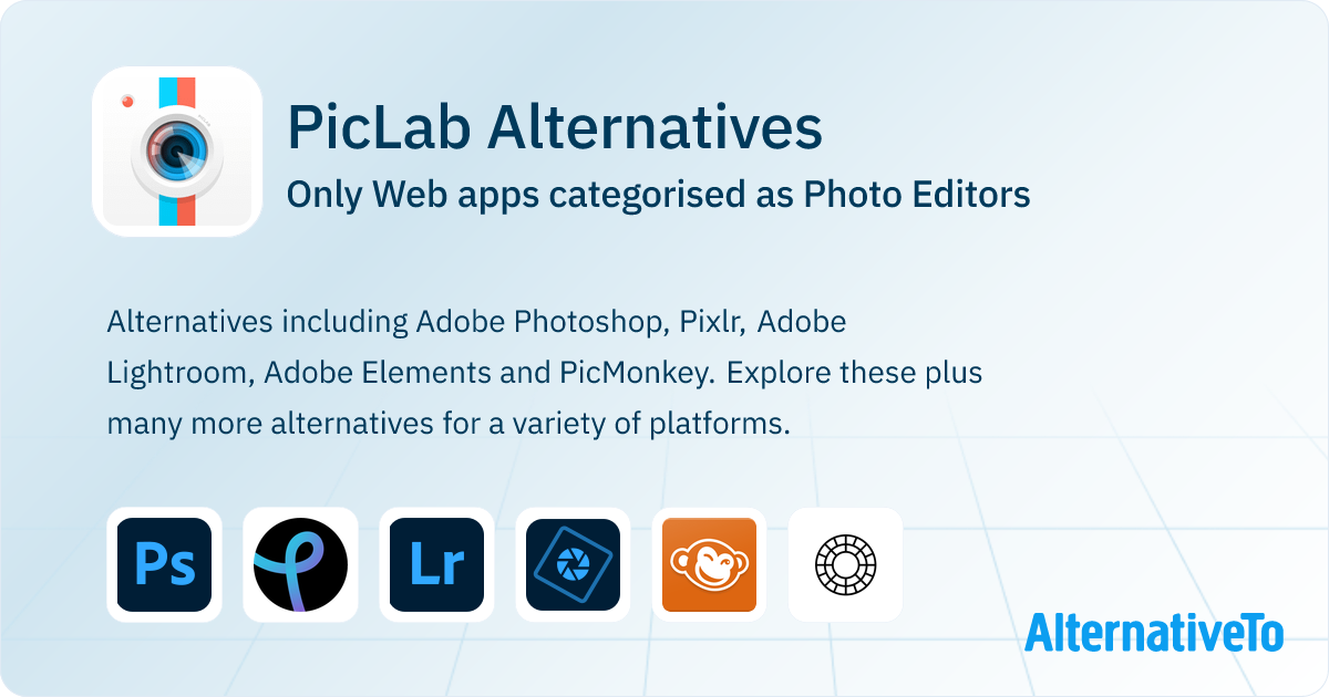PicLab Alternatives: Top 16 Online Photo Editors | AlternativeTo