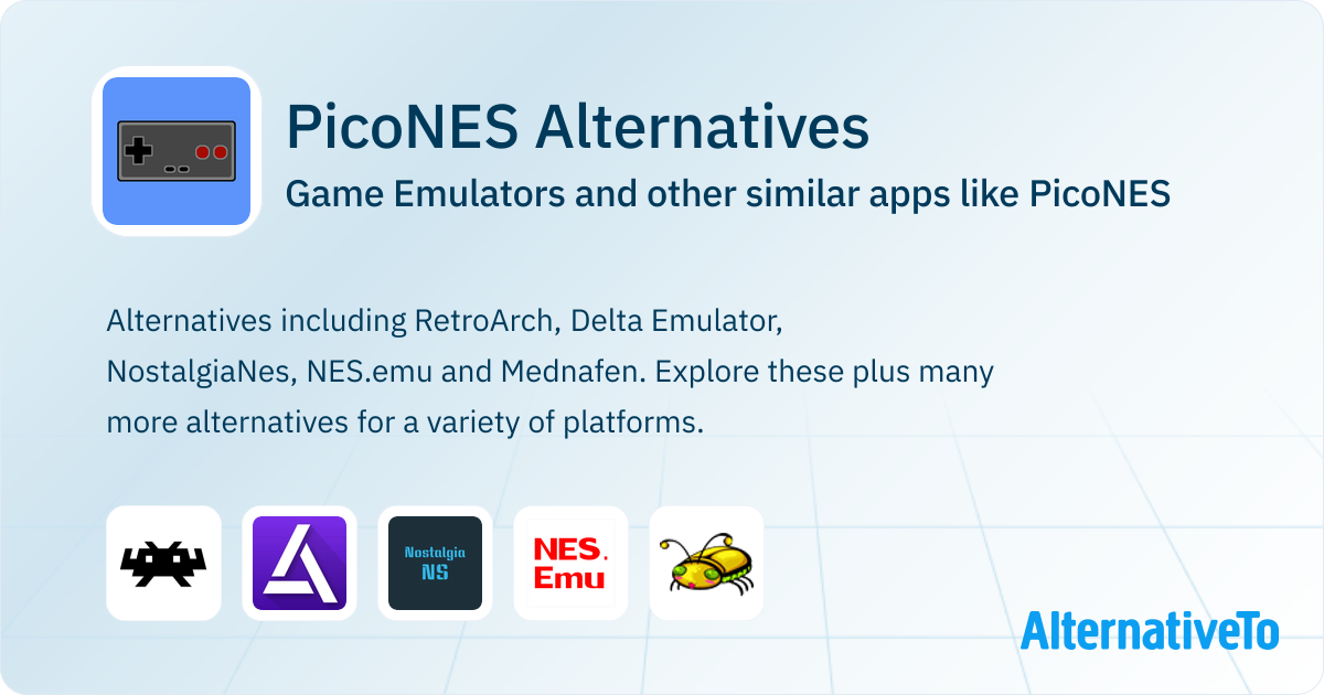 PicoNES Alternatives: Top 5 Game Emulators & Similar Apps | AlternativeTo